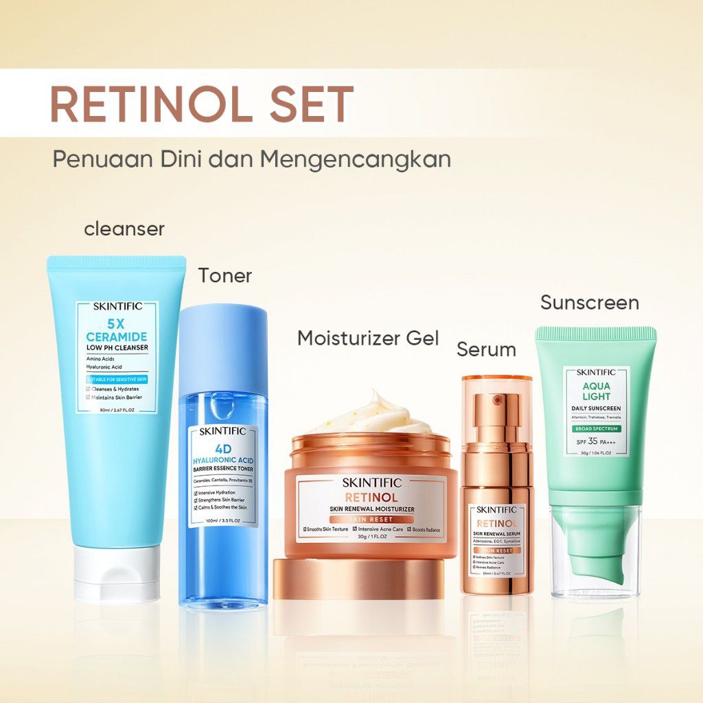 Jual Paket Skintific Retinol Set | Shopee Indonesia