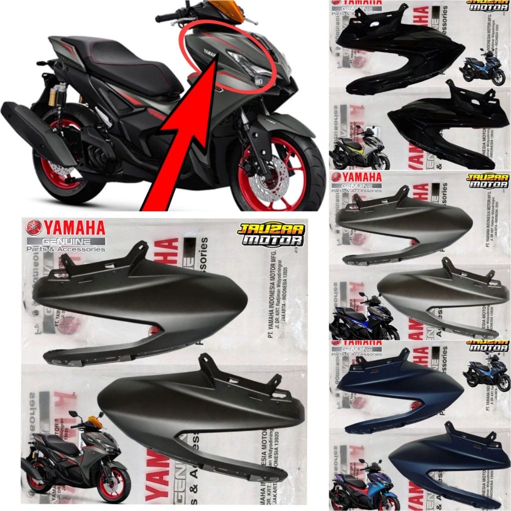 Jual BODY COWLING PANEL SAYAP DEPAN ATAS NEW AEROX ALPHA TURBO 155 BWP ...