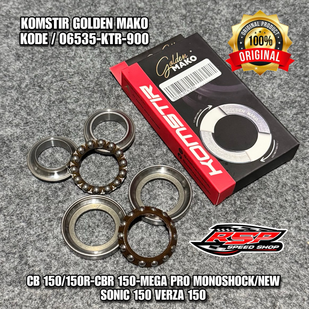 Jual KOMSTIR GOLDEN MAKO CB 150/150R-CBR 150-SONIC 150-VERZA 150 ...