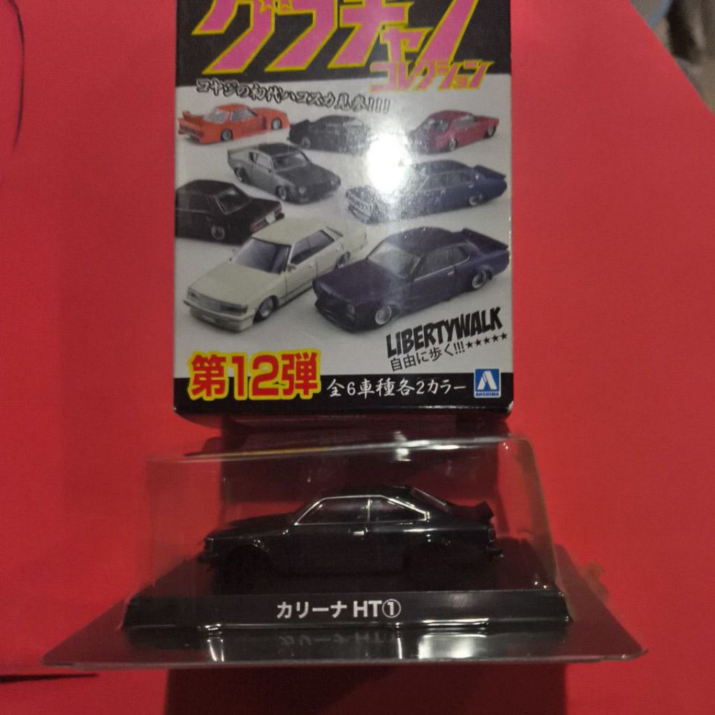 Jual Aoshima Grachan 1/64 Toyota Carina HT hitam Grand Champion Vol 12 ...