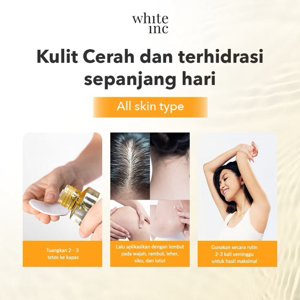 Jual WHITE INC Alpha Glow White Body Lotion | AHA Body Lotion | AHA ...