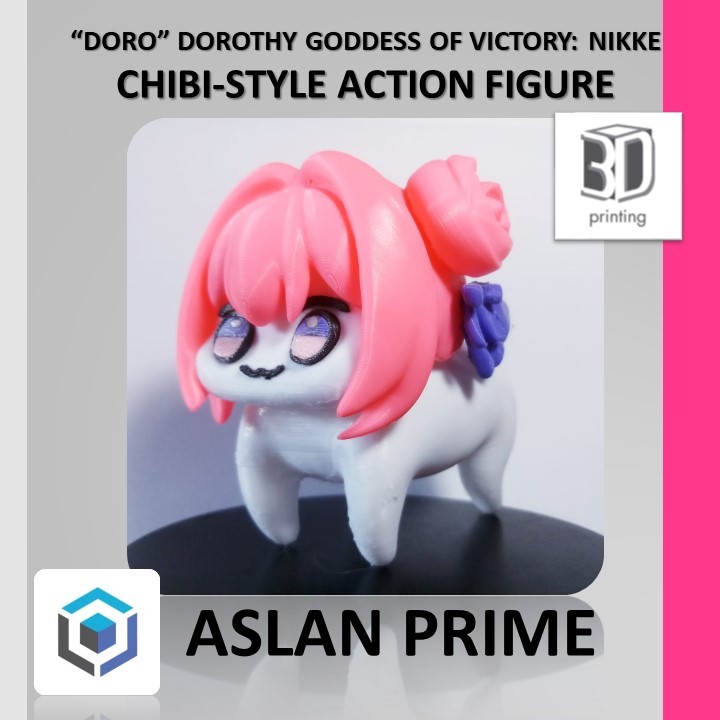 Jual DORO DOROTHY GODDESS OF VICTORY NIKKE STATIC ACTION FIGURE 3D ...