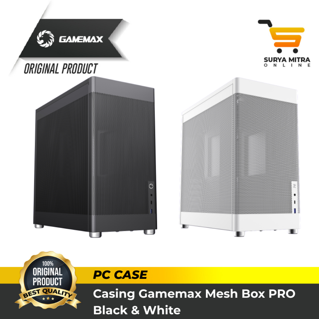 Jual Casing PC Gamemax Mesh Box Pro ATX Gaming PC Case | Shopee Indonesia