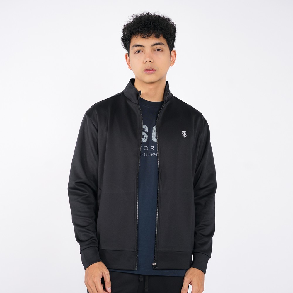 Jual 3Second Jaket Olahraga Pria Tracksuit Jacket Regular Fit Sporty ...