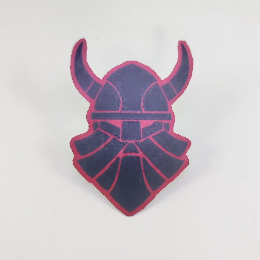 Jual Sticker hologram Viking Helmet Topi Pejuang Untuk hp laptop motor ...