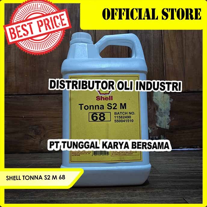 Jual SHELL TONNA S2 M 68 - ( Ready Stok - 5 Liter ) | Shopee Indonesia