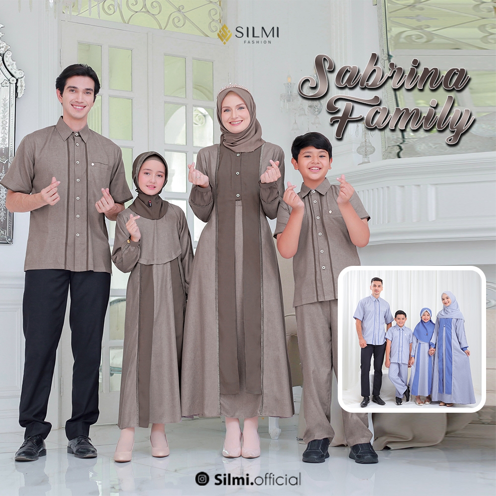 Jual Khadijah | Sabrina Family by Silmi - Gamis Couple Pasangan Model ...