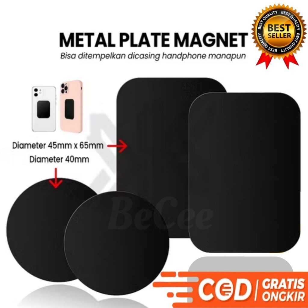 Jual Plat Besi Untuk Magnet Holder Magnetic Super SLIM Extra Strong ...