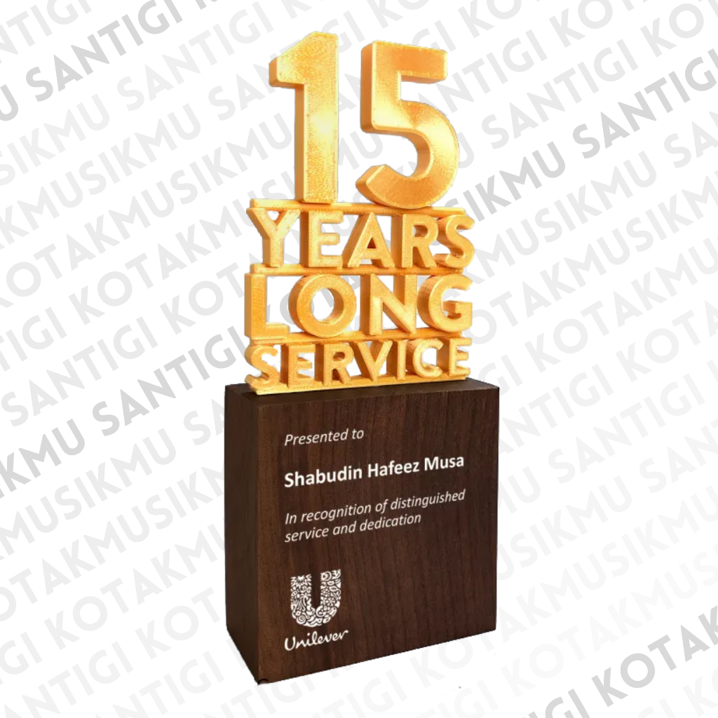 Jual Trophy Kayu Custom (Tipe-31) | Piala Kayu Custom | Plakat Kayu ...