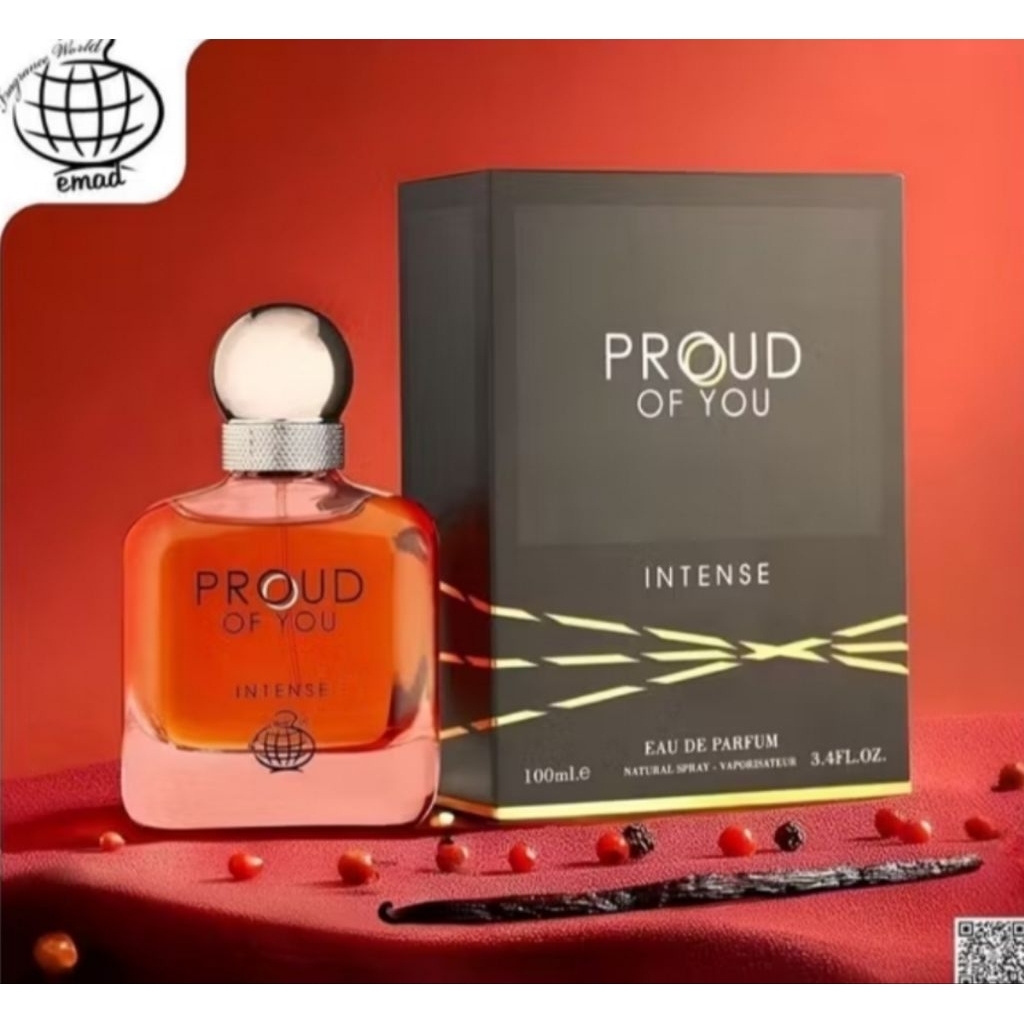Jual Proud Of You Intense by Fragrance World 100ml for unisex | Shopee ...