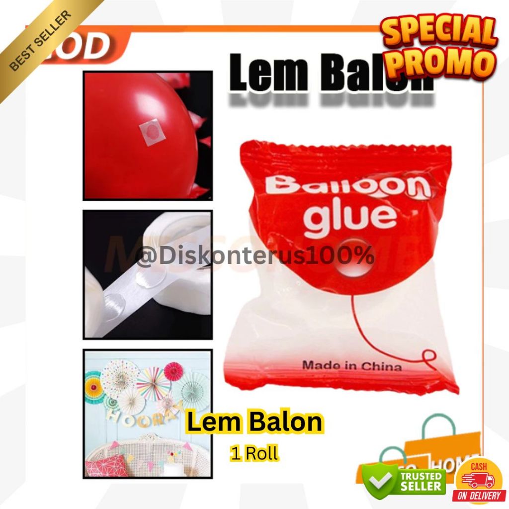 Jual LEM BALON TERLARIS / LEM UNTUK BALON / PEREKAT BALON / TEMPELAN ...