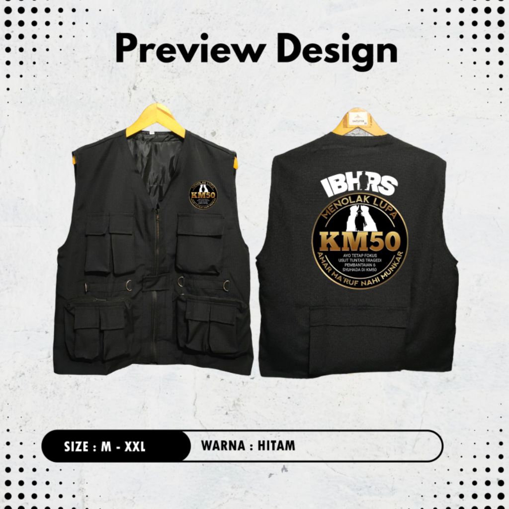 Jual Rompi Tactical Army Km50 Bahan Ripstop Tebal | Shopee Indonesia