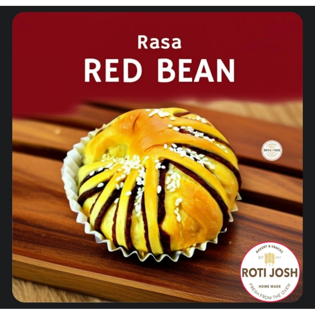Jual Roti Red Bean - Roti Josh. (pesan sebelum jam 4 sore dikirim besok ...