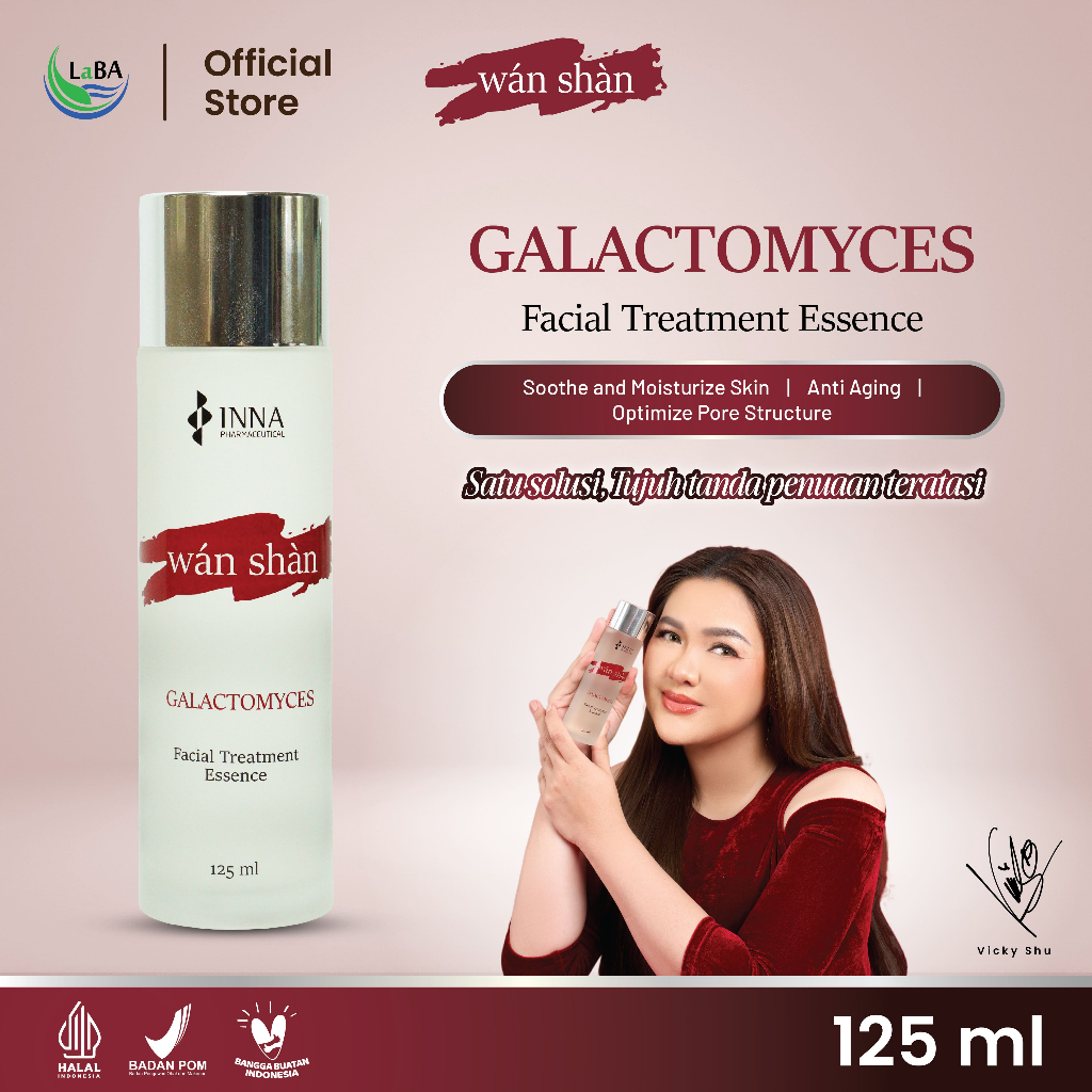 Jual Wan Shan Galactomyces Facial Treatment Essence 125 ml | Shopee ...