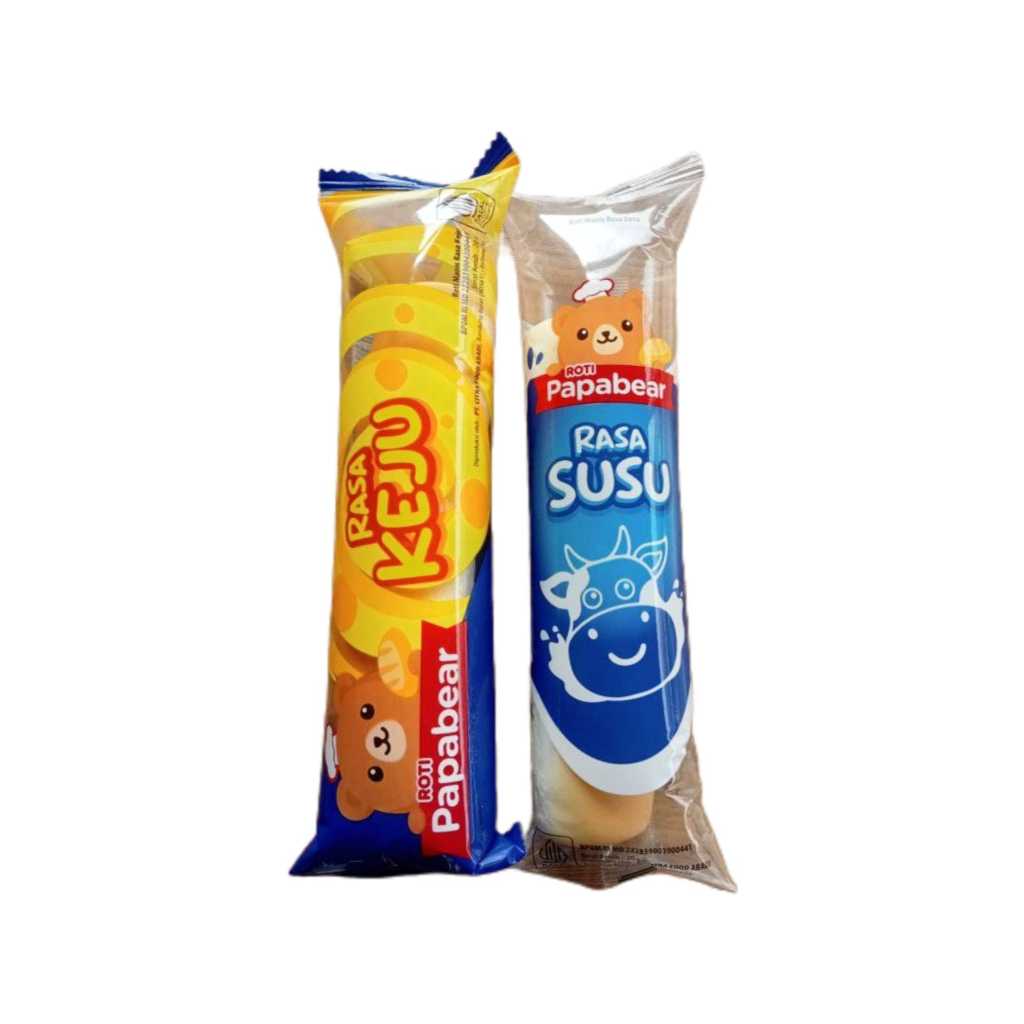 Jual Roti Papabear Rasa Keju, Susu 20g Perpak Isi 10 Pcs | Shopee Indonesia