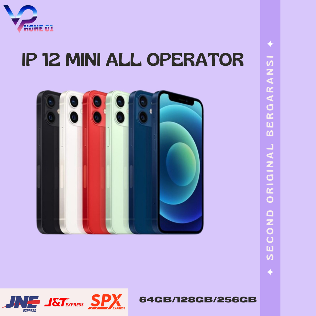 Jual ip second 12 mini 64gb/128gb mulus bergaransi | Shopee Indonesia