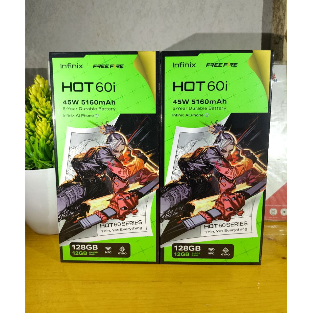 Jual Infinix Hot 60i 6/128 GB New Garansi Resmi | Shopee Indonesia