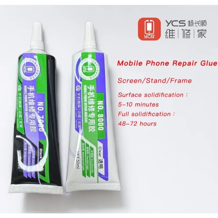 Jual YCS Lem Jelly Untuk Layar LCD HP Laptop TV Touchscreen Warna Hitam ...