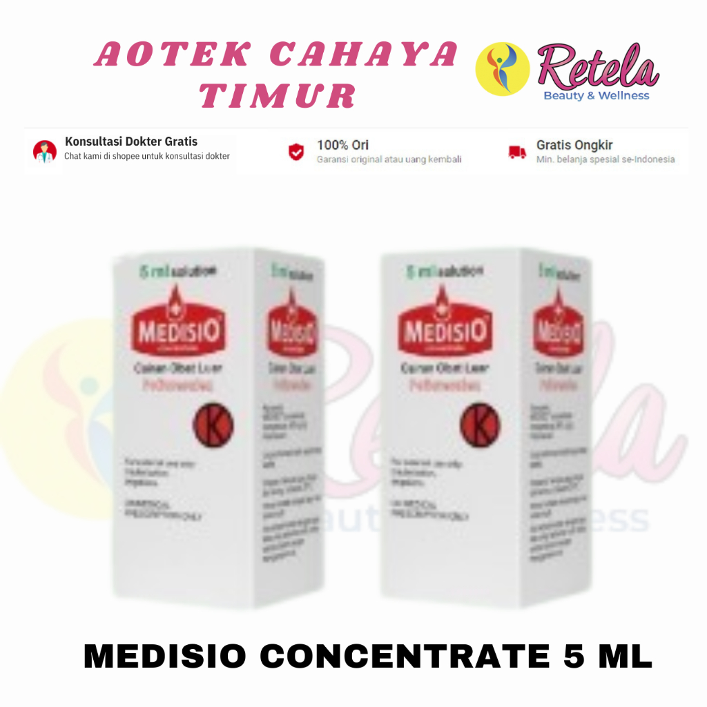 Jual MEDISIO CONCENTRATE 5 ML | Shopee Indonesia