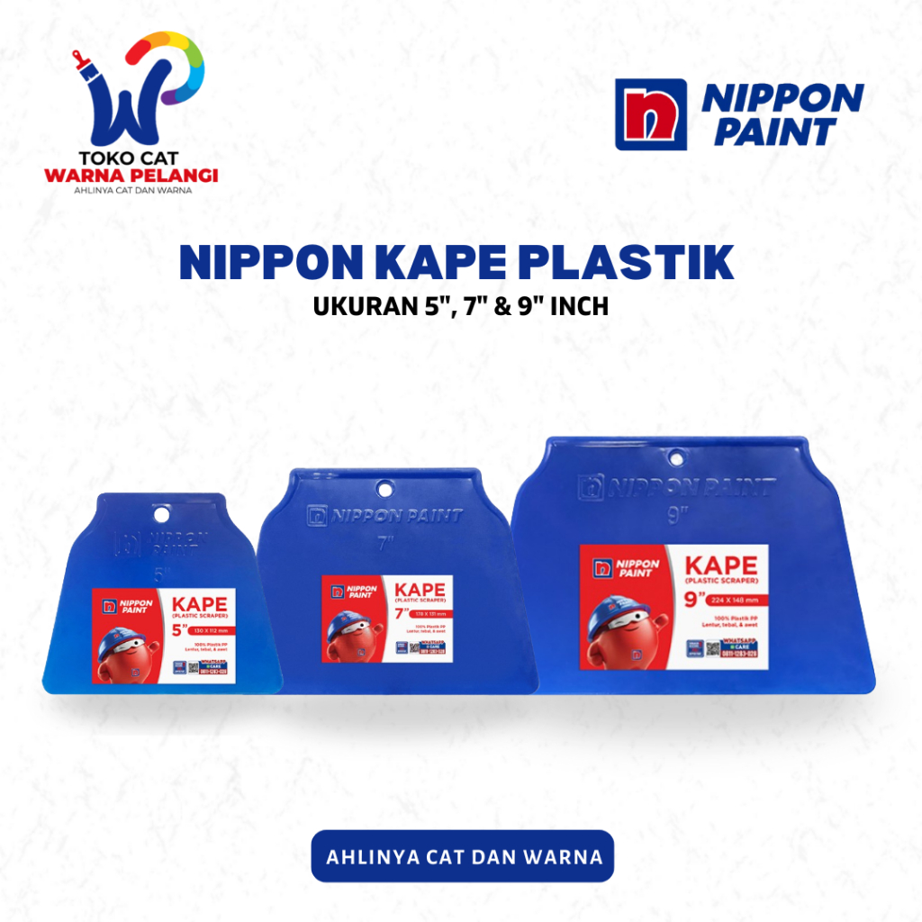 Jual KAPE PLASTIK NIPPON PAINT ANEKA UKURAN | KAPE PVC SERBAGUNA ...