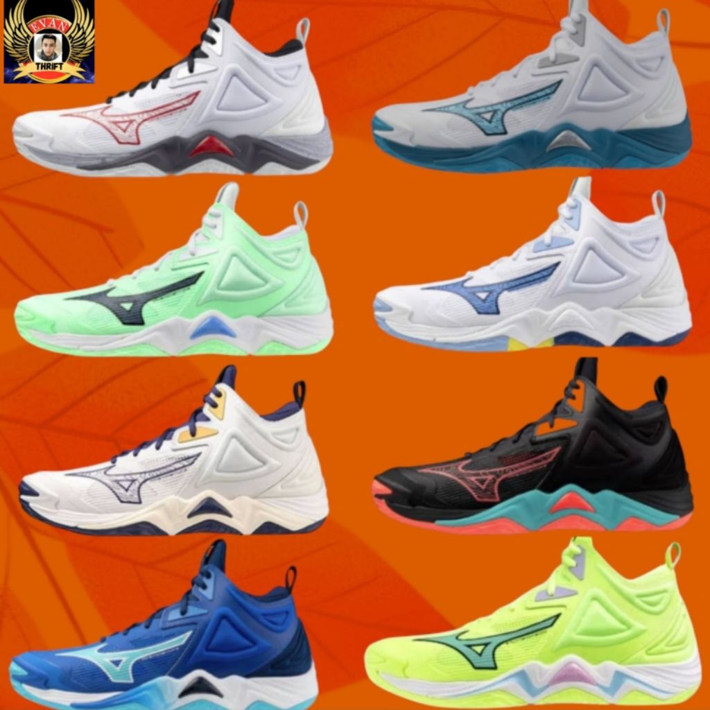 Jual Sepatu Voli Mizuno Wave Momentum 2 MID / Sepatu Badminton / Sepatu ...