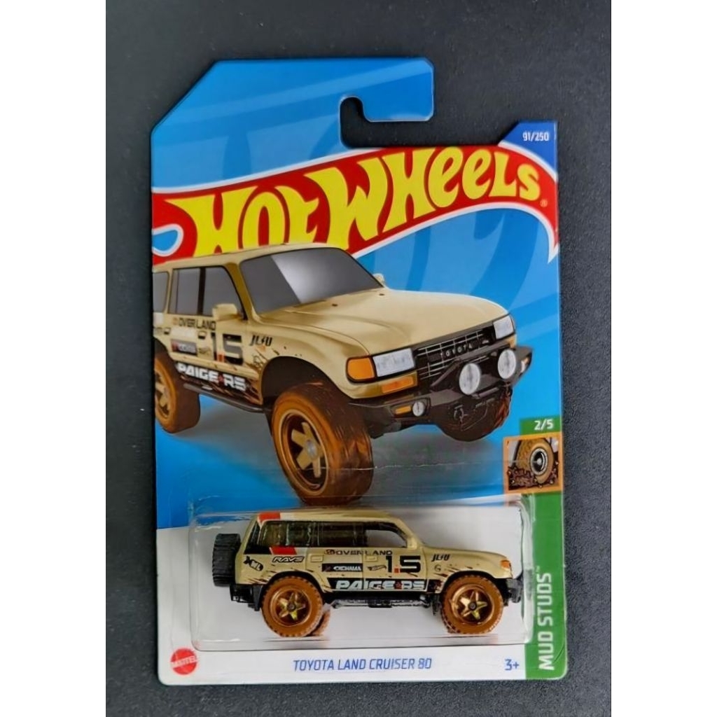 Jual Hotwheels Toyota Land Cruiser 80 Mud Studs | Shopee Indonesia
