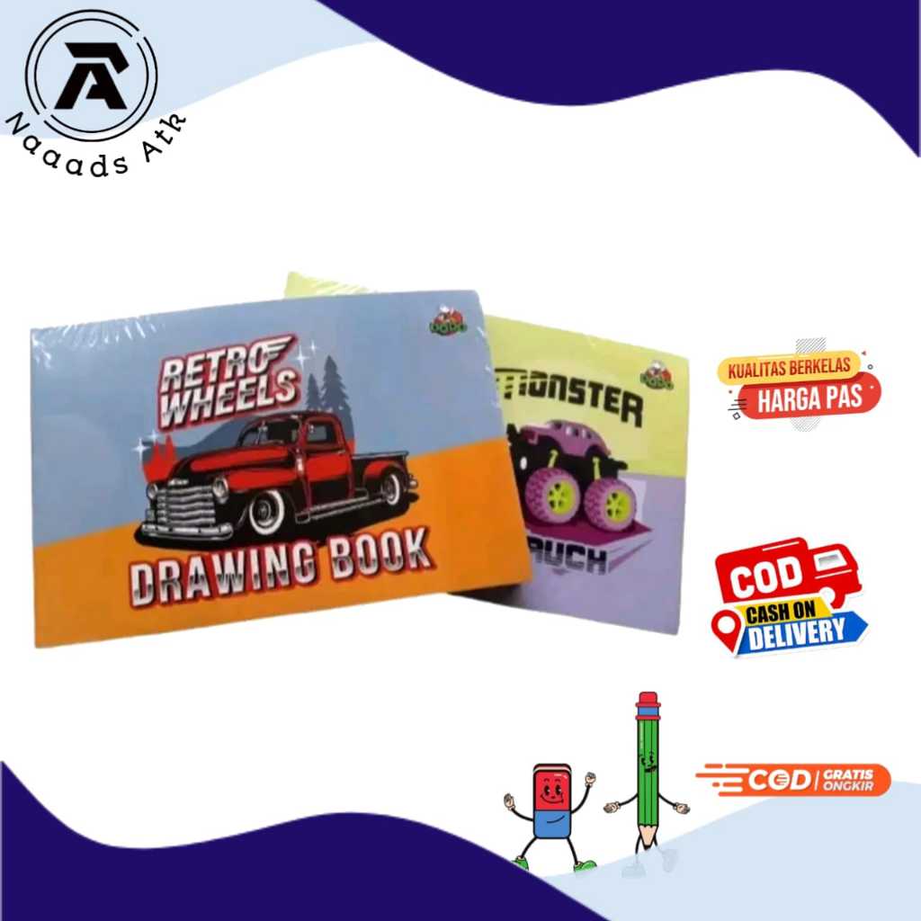 Jual ( DAPAT 1 PAK ISI 10 PCS ) BUKU GAMBAR DODO / Drawing Book DODO A4 ...