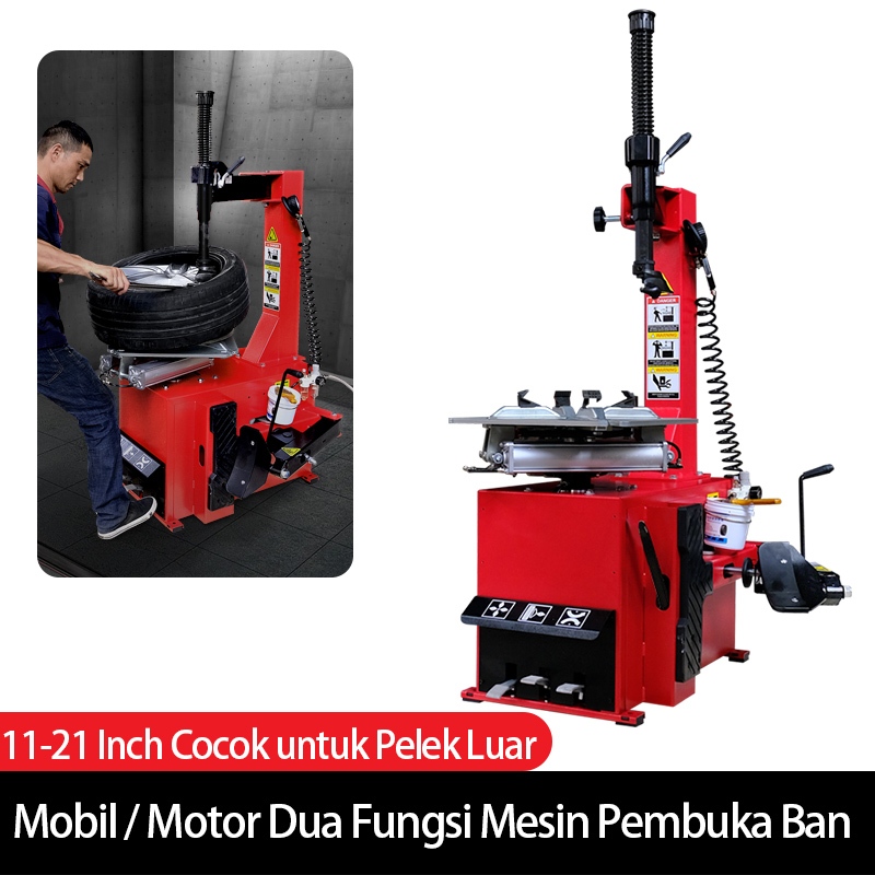 Jual Mesin Pembuka Ban Mobil Motor Otomatis Tyre Changer 11-24 Inch 220V 2500KG Rangka Tebal ...