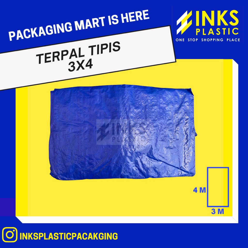 Jual TERPAL PLASTİK 3x4 TERPAL KOLAM IKAN PROYEK JUALAN SERBAGUNA ...