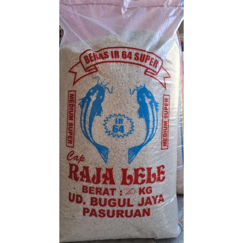Jual BERAS RAJA LELE BIRU 20KG | Shopee Indonesia