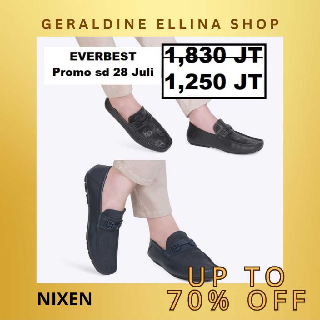 Jual Sepatu pria Everbest 100% Original seri NIXEN | Shopee Indonesia