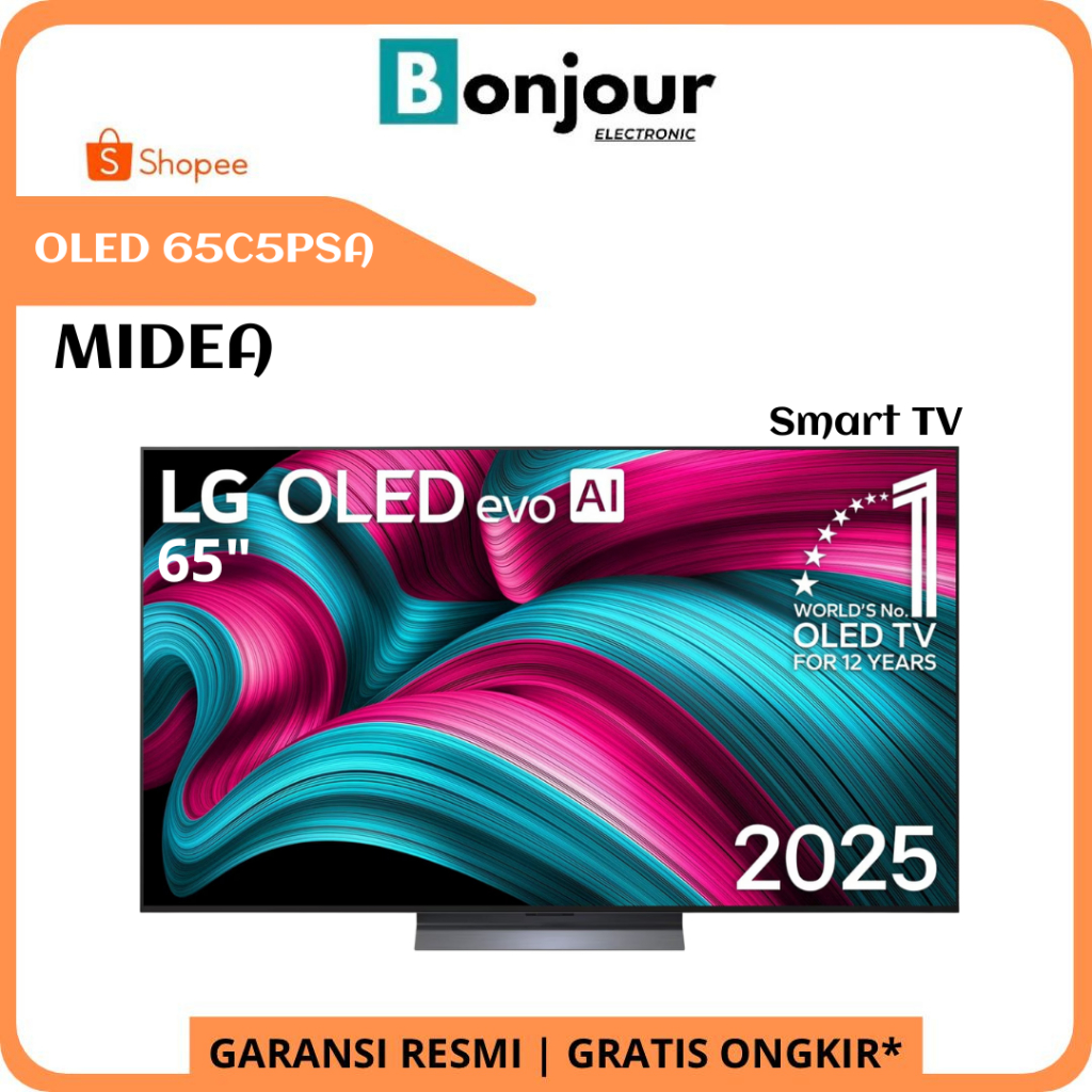 Jual LG TV OLED 65 Inch 65C5 4K Smart TV LG OLED 65C5PSA evo AI C5 65C5 ...