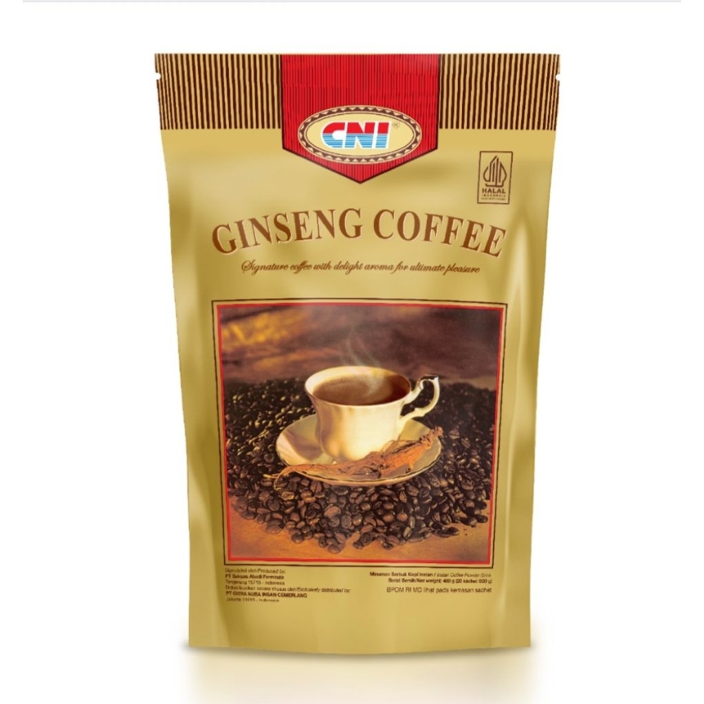 Jual CNI GINSENG COFFEE penambah tenaga dan vitalitas isi 20 sachet ...