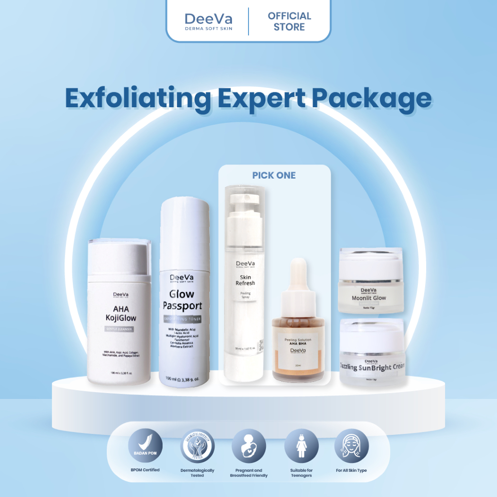 Jual DeeVa Derma Soft Skin - Exfoliating Expert Package (Peeling ...