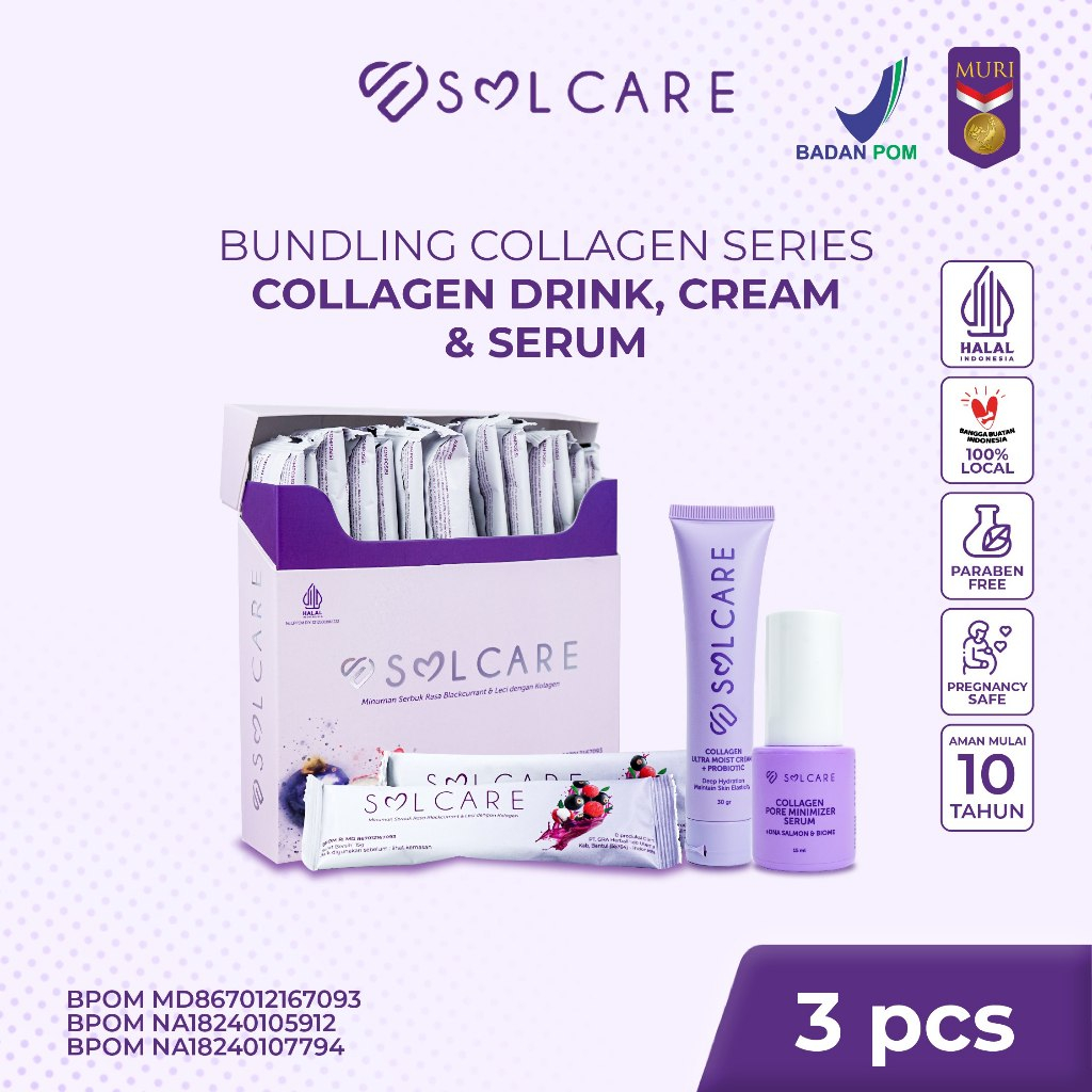 Jual [COD] Solcare Paket Skincare - Perawatan Pasca Treatment ...