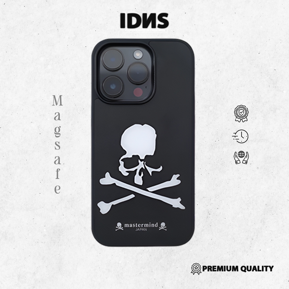 Jual IDNS Hardcase Iphone Mastermind 01 Magsafe Casing 12 Pro Max 13 Pro Max Casing 14 Pro Max ...