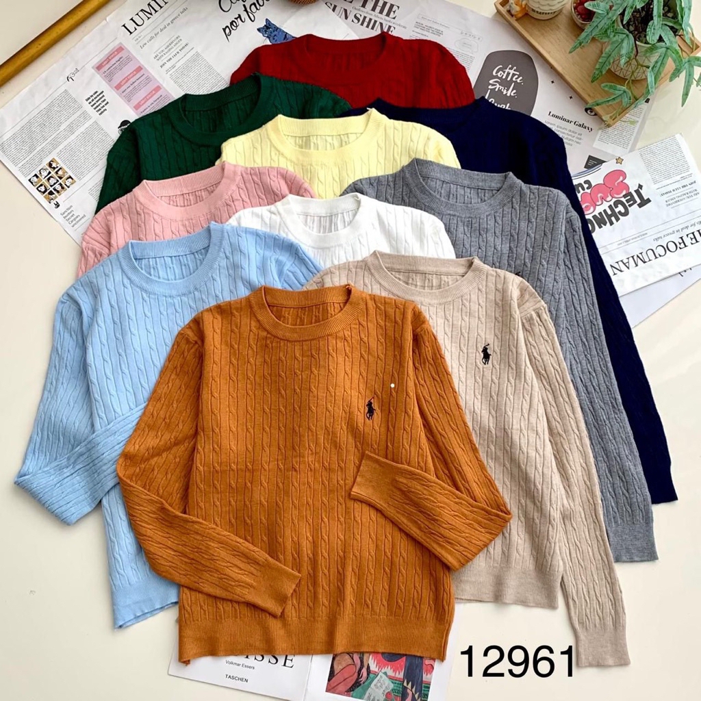 Jual ATASAN RAJUT POLO IMPORT BKK CHINA | Shopee Indonesia