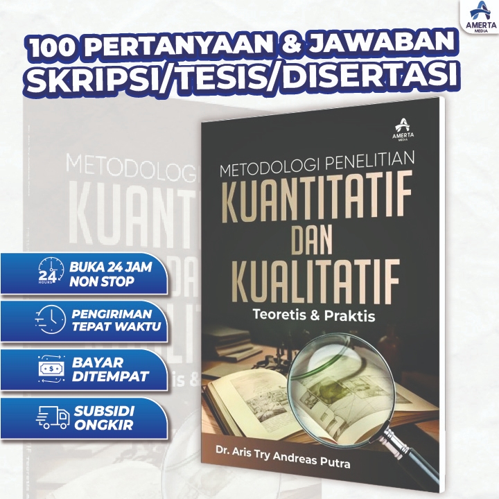Jual Buku Metodologi Penelitian Kuantitatif dan Kualitatif : Teoretis & Praktis | Shopee Indonesia