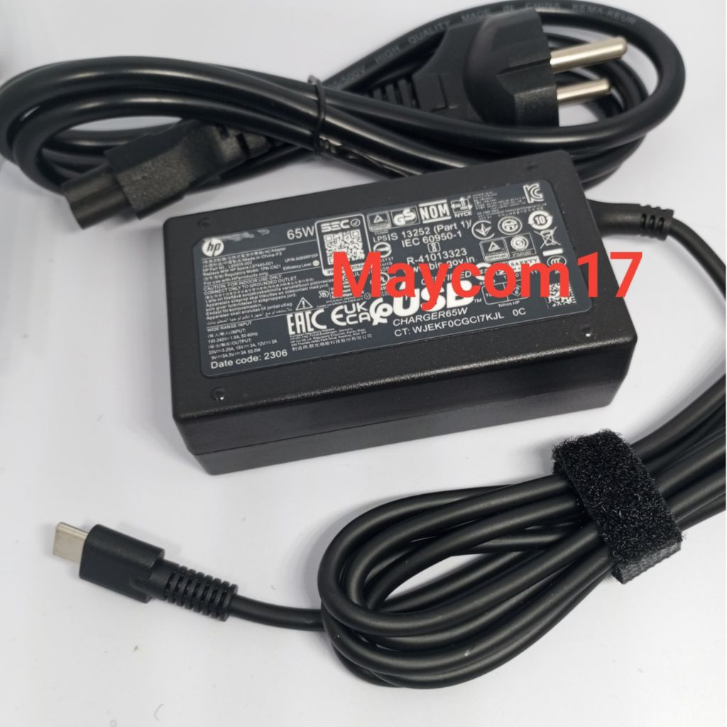 Jual Adaptor Charger HP Elitebook 640 650 G9 830 865 G9 1040 G9 65W USB ...