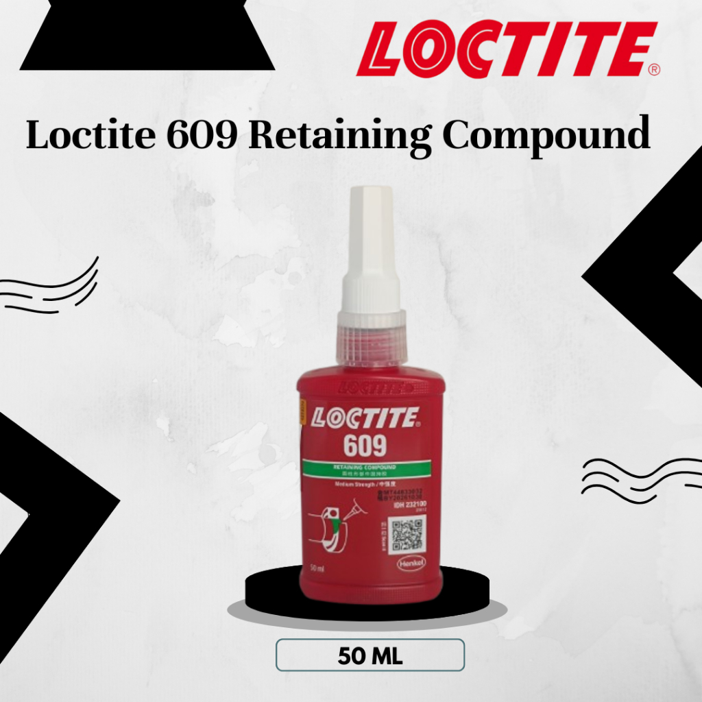 Jual LOCTITE 609 - 50 ML Retaining Compound Lem Bearing/Lem Shaft ...
