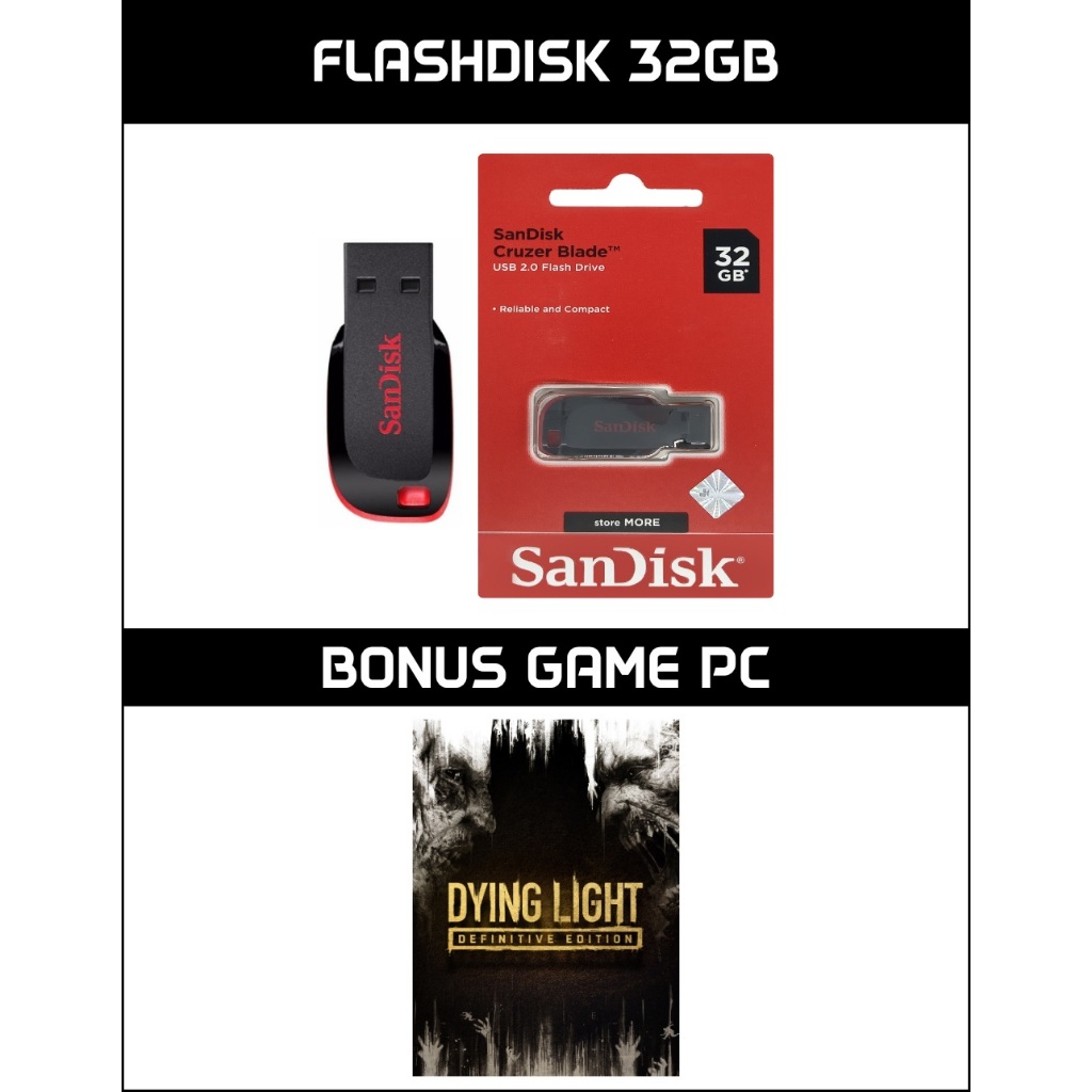 Jual Flashdisk Sandisk 32GB Dying Light Definitive Edition | Shopee ...