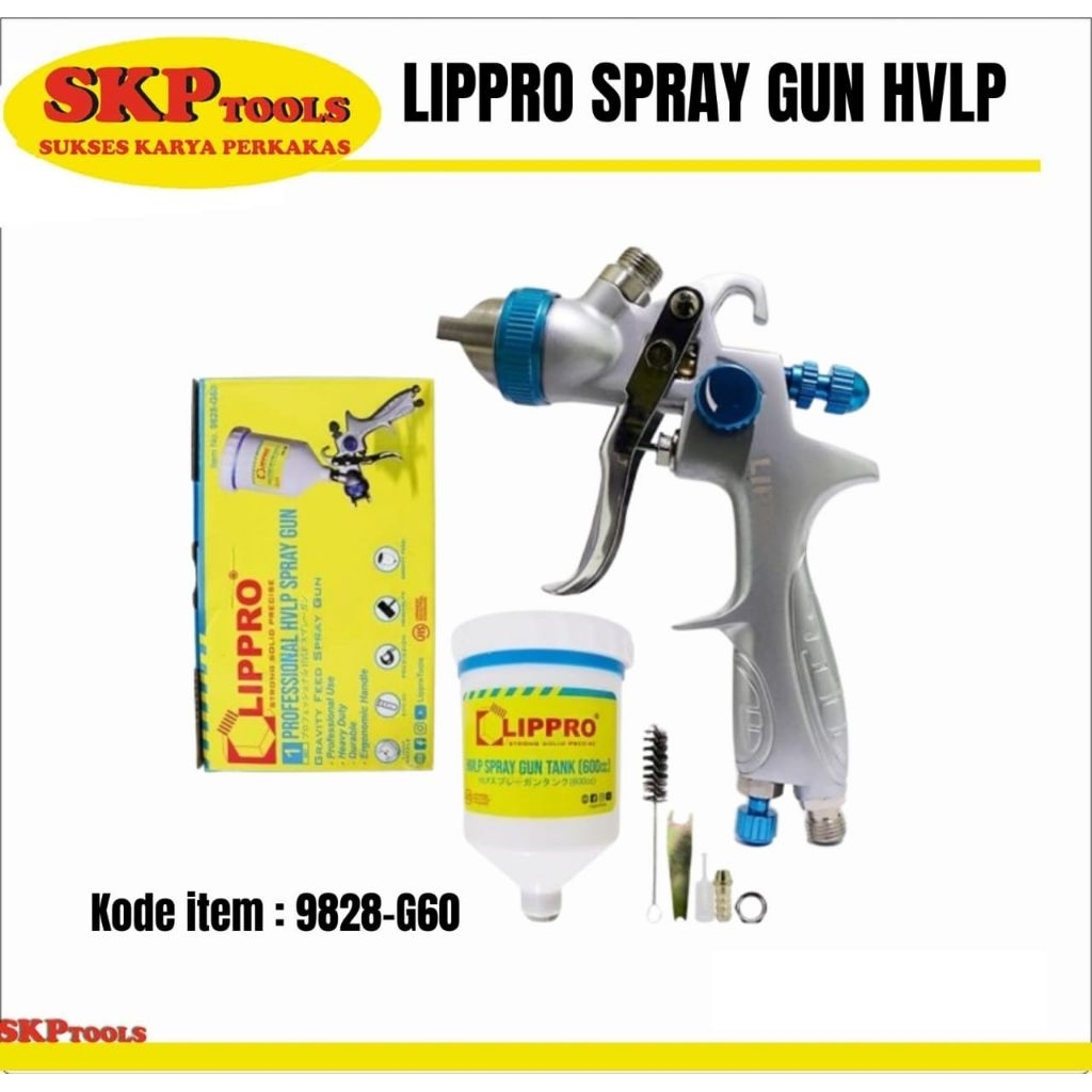 Jual LIPPRO SPRAY GUN HVLP (9828-G60) | Shopee Indonesia