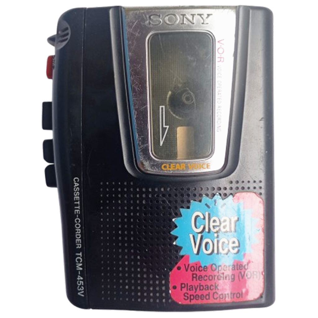 Jual audio - WALKMAN SONY TCM-453V RECORDER CASSETTE PLAYER - pemutar ...