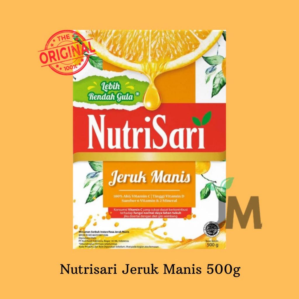Jual Nutrisari Jeruk Manis 500g - Minuman Bubuk Rasa Jeruk Manis ...