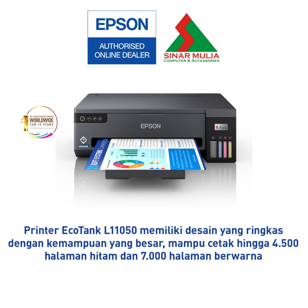 Jual Epson EcoTank L11050 Ink Tank Printer (Print Only) | Shopee Indonesia