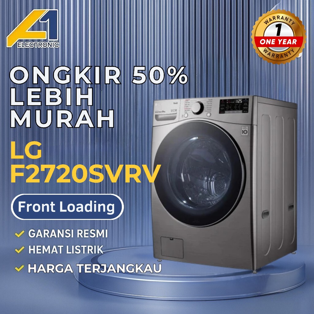 Jual Mesin Cuci LG F2720SVRV Front Loading 20 KG AI DD & TurboWash 20 Kg | Shopee Indonesia