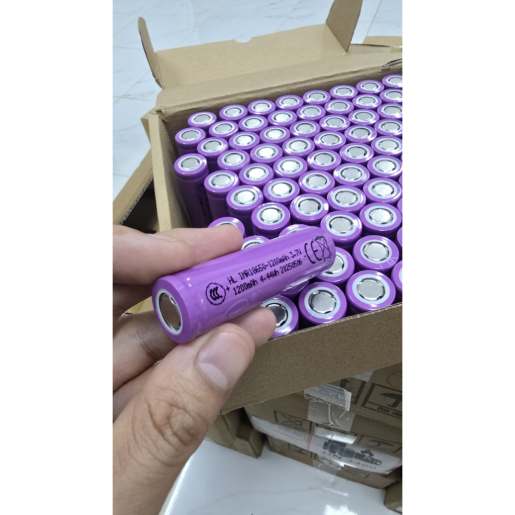 Jual 1pcs Baterai Batre Battery Li-ion Li ion Vape Senter Lion 18650 3 ...