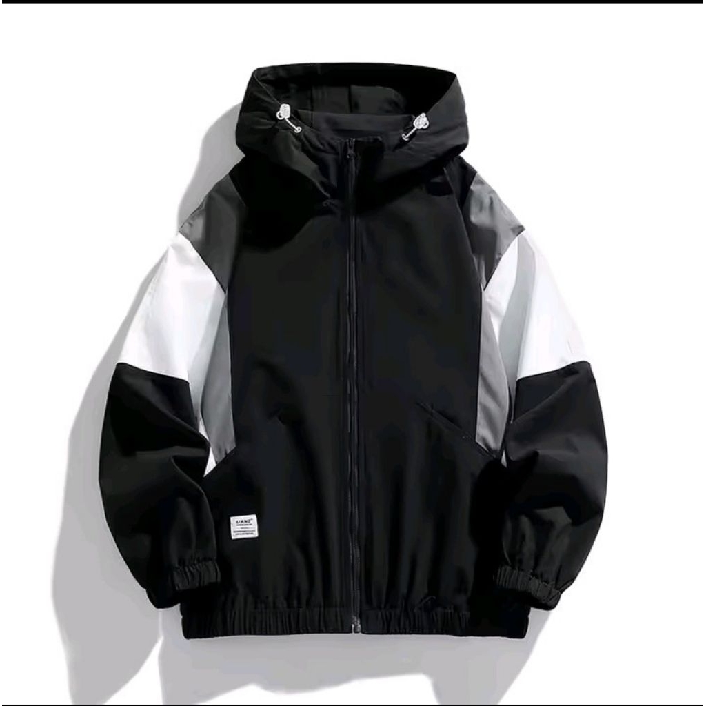 Jual JAKET RETRO WINBREAKER HOODIE /JACKET HIP HOP MANTEL PRIA/JACKET ...