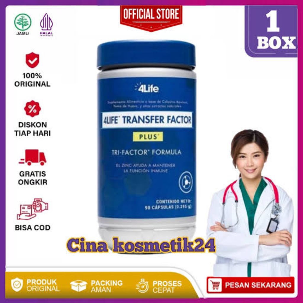 Jual TF PLUS Isi 90 Kapsul Original Suplemen Kesehatan Multivitamin ...