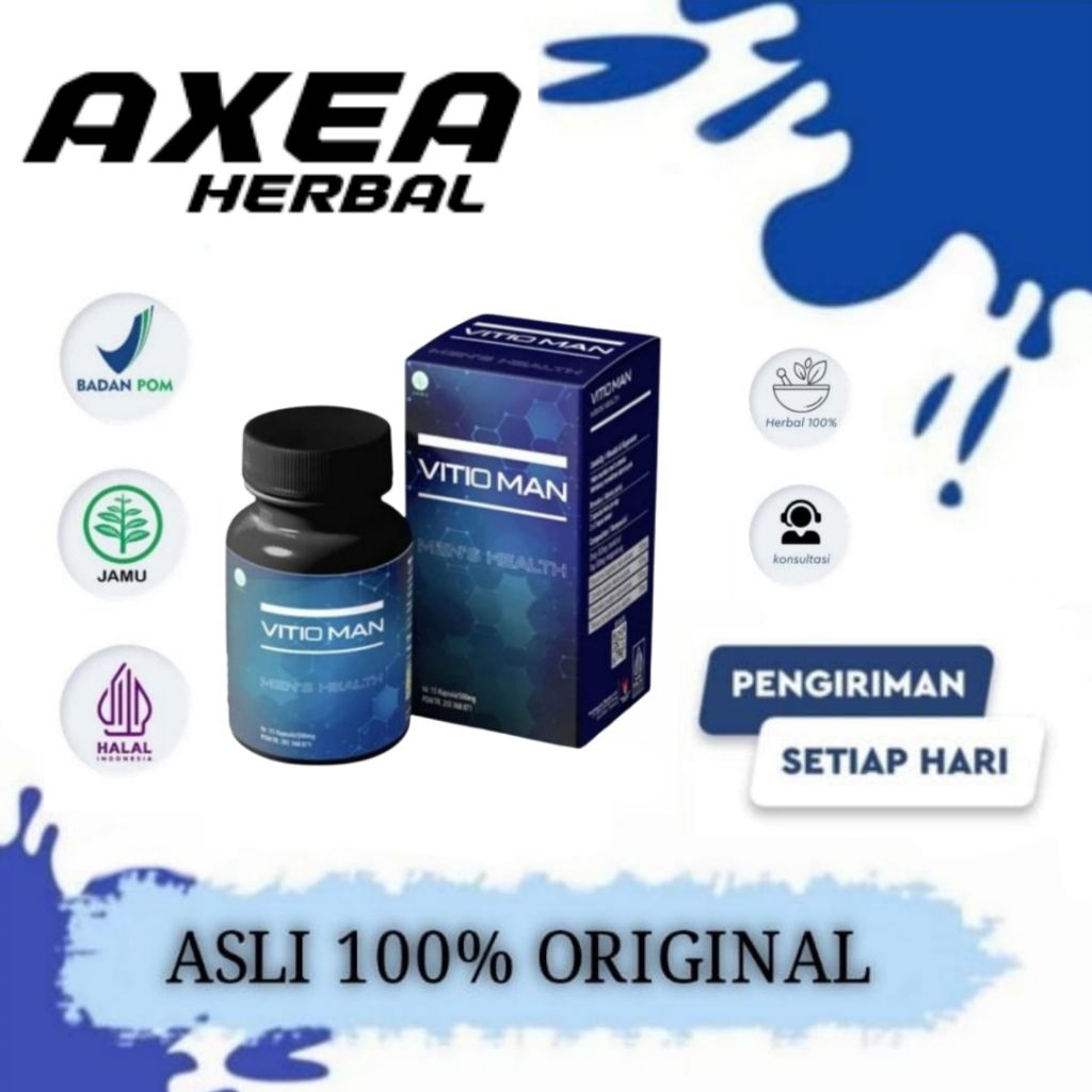 Jual New Obat Vitio Man herbal asli memulihkan kesehatan prostat dan ...